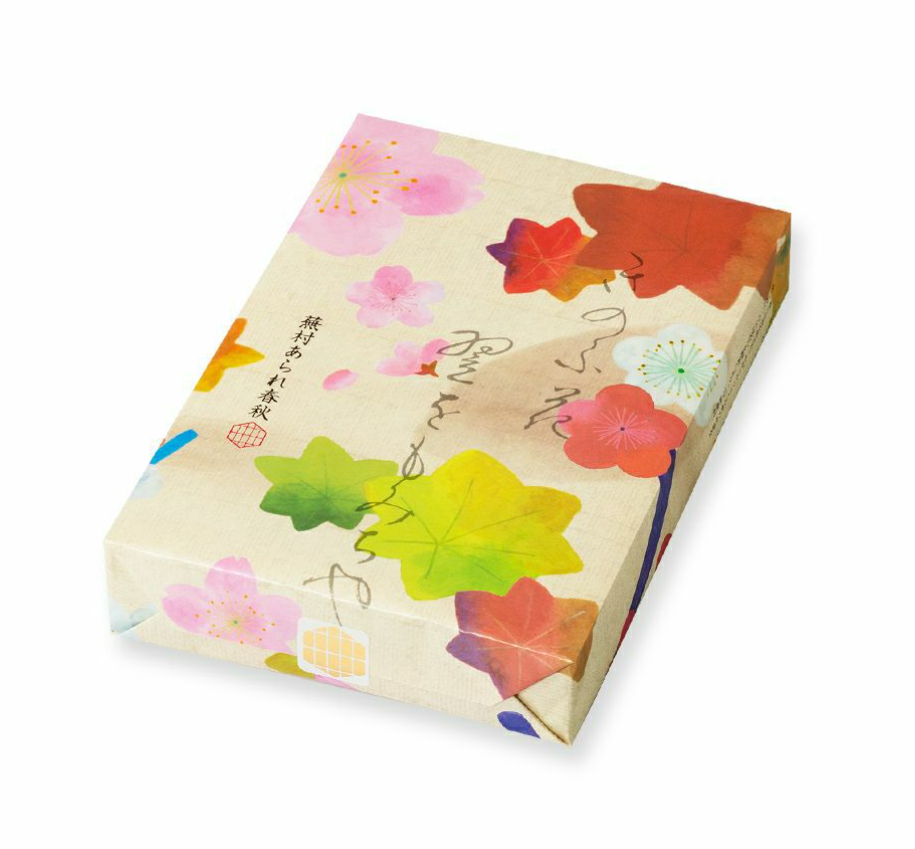 【日本進口食品】日本京都六角蕪村庵NO.1 山春秋仙貝禮盒 | meimaii 美賣